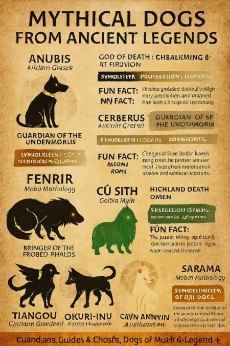 Dog Types Known Only from Ancient Art & Mythology